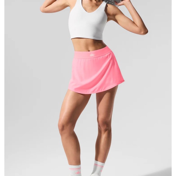 ALO Yoga | Skirts | Sold Out Everywhere Neon Bubblegum Match Point ...